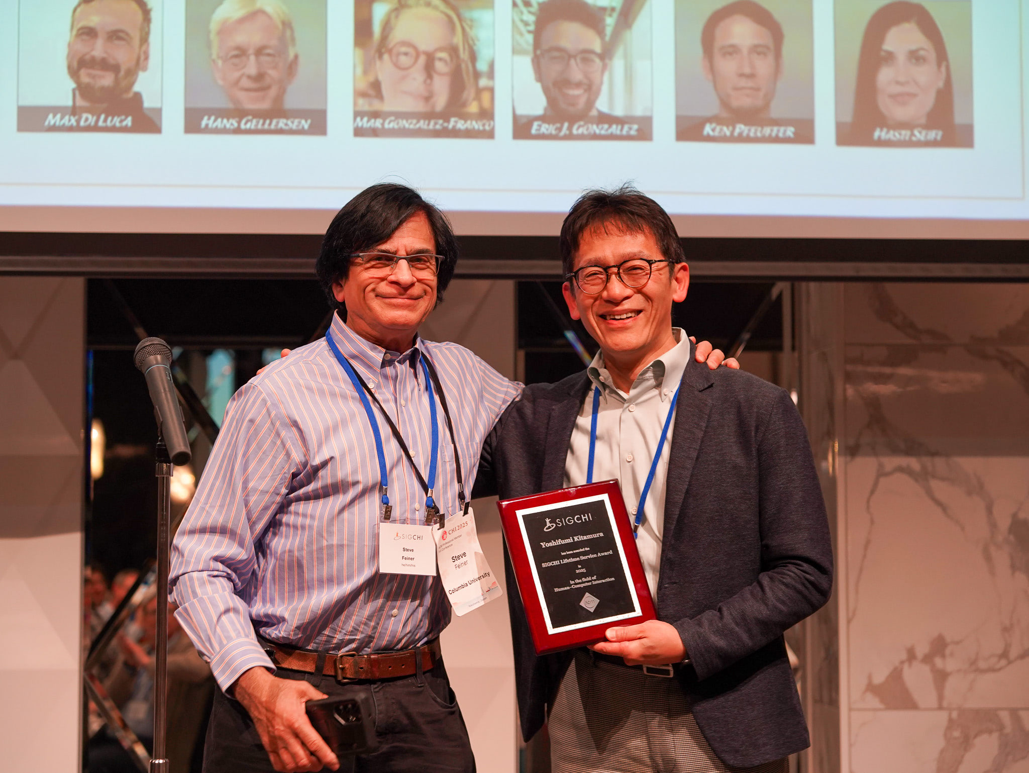 Professor Yoshifumi Kitamura received the ACM SIGCHI Lifetime Service ...